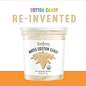 Parker's Maple, Organic Maple Cotton Candy, 2 oz (Pack of 3)