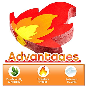 Henoyso 100 Pcs Fire Napkins 6.5 Inch Flame Napkins Disposable Paper Napkins for Firefighter Theme Fire Truck Birthday Pentecost Party Fireman Graduation Party Bonfire Survivor party Supplies