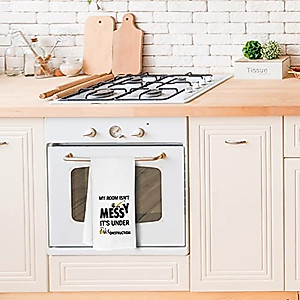 ZJSYXXU Boy's Favorite Toy Mobile Machinery Shop Towels,My Room Isn’t Messy It’s Under Construction Bath Towels Dish Towels Tea Towels Hand Towels,Gifts for Men Teenage Boys Boyfriend Kids Son