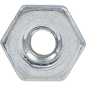 Hillman Fastener 180132 6 - 32 Nylon Insert Lock Nut, 100-Pack