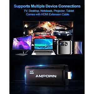 U9 Retro Game Console, Plug and Play Video Games Built-in 12000+ Classic Game 4K Ultra HD Game Stick with 2.4G Wireless Joystick Controller Supports 20+ Emulators…