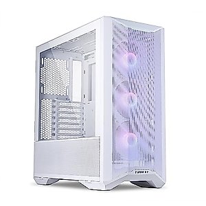 Lian Li LANCOOL II MESH C RGB-S USB Type-C Included Mid-Tower Snow White - LAN2MRS.50