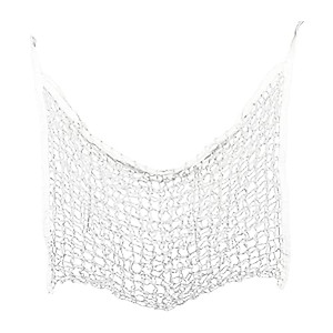 Happyyami Rabbit Hay Mesh Organizer Bags Slow Feed Hay Net Horse Feeder Full Day Hay Net Slow Feed Bag Hay Storage Pouch with Hanging Ropes for Horse Livestock 90x80cm Outdoor Products Bunny Supplies