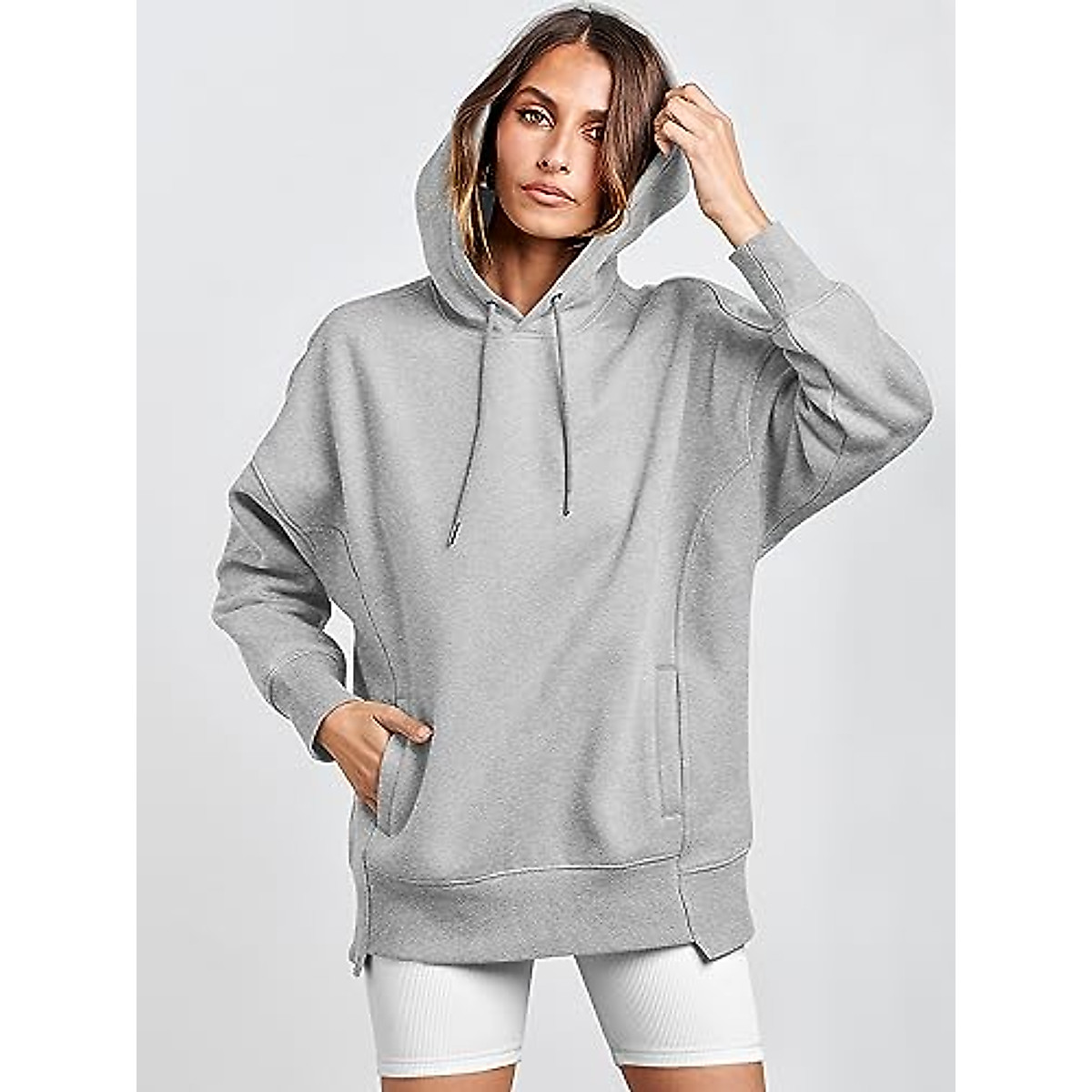 ANRABESS Hoodies for Women Oversized 2023 Fleece Casual Hooded Drop Shoulder Baggy Sweatshirt for Teen Girls Long Sleeve Fall Winter Warm Y2K Gym Outfit Fashion Preppy Clothes Pocket 1190-yanhui-S