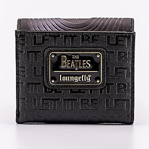 Loungefly The Beatles Let It Be Vinyl Record Faux Leather Wallet