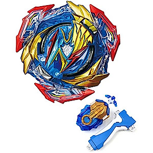 Desamvap Bey Battling Tops Burst Pro Series Dynamite B-193 Ultimate Valkyrie Variable'-9 Bey Blades with Launcher & Grip Battle Game Set Right Spin DB Layer System, Toys Gifts for Kids Children Boys