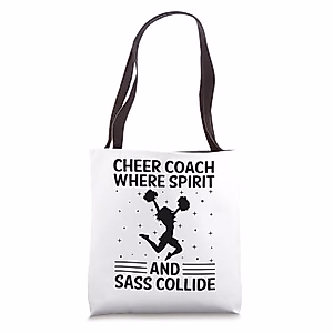 Cheerleading Coach Cheer Coach Cheerleader Cheer Training Tote Bag