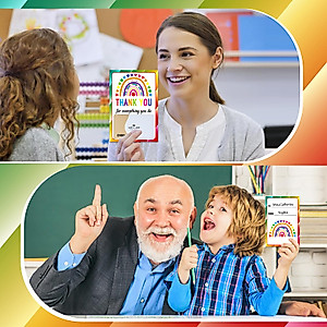 JUESMOS 12 Pack Teacher Gift Card Holder Teacher Appreciation Gift Cards Holder Teacher Money and Gift Card Sleeves Teacher Coffee Gift Card for Teacher Appreciation Week End of Year Graduation Gifts