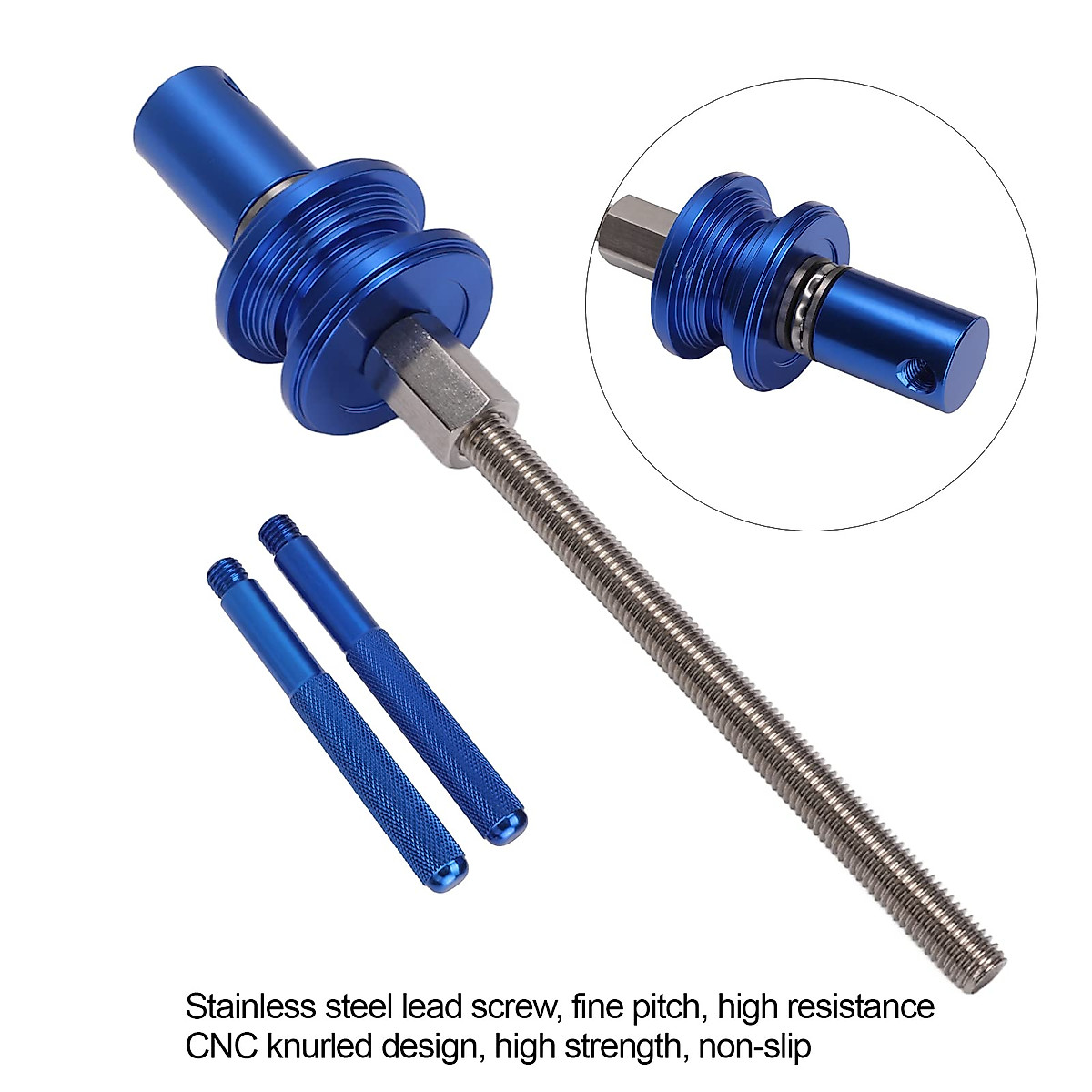 SPYMINNPOO Headset Cup Press Tool,Mountain Road Bike External Toothless Headset BB Bottom Bracket Press in Installation Tool Bike Repair Accessories Bearing Installer