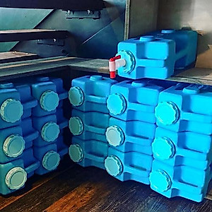 Sagan Life AquaBrick Container Ventless Spigot Cap, Outdoor Beverage Dispenser Spigot - Camping, Sports, Picnics, Pets; FOR BRICKS MADE 2022 OR LATER (Spigot Only)