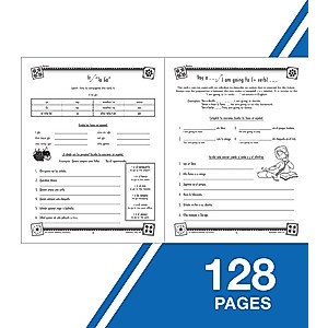 Skills for Success Spanish Workbook Grades 6-12 , Middle School and High School Vocabulary Building, Grammar Practice for Homeschool or Classroom (128 pgs)