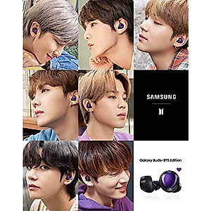 SAMSUNG Galaxy Buds+ (Wireless Charging Case Included) – BTS Edition - US Version (Renewed)
