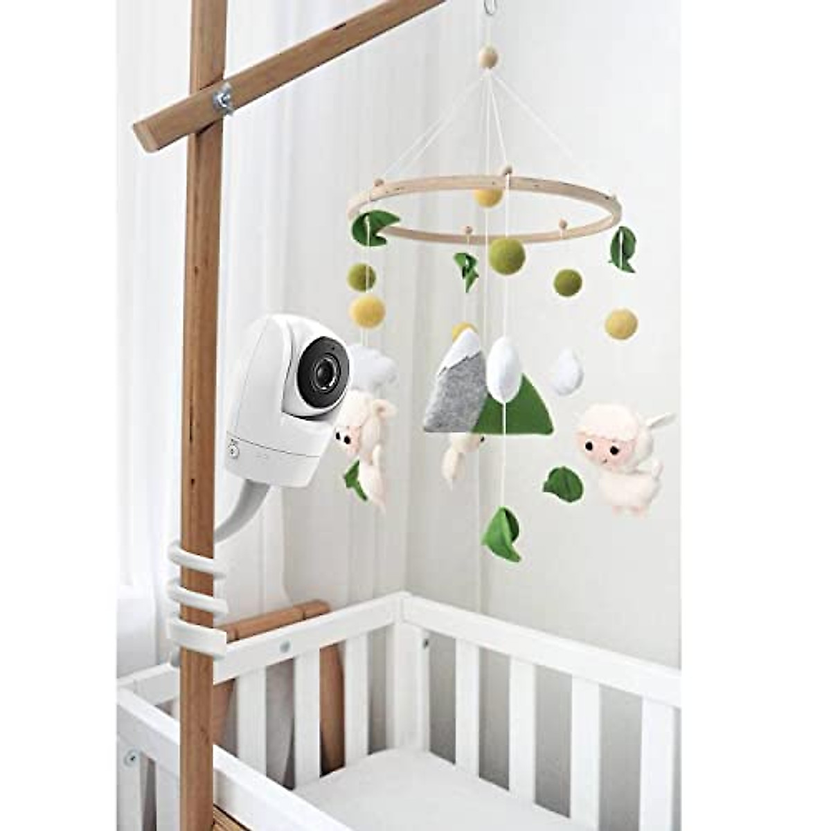 Safer Baby Monitor Mount for Vtech Baby Monitor, Flexible Twist Mount for Vtech VM901 and VM919HD