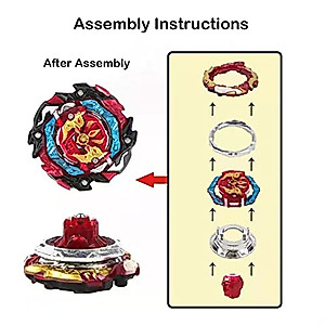 Battling Tops Burst Dynamite Battle B-188 Astral Spriggan Gyro Toys for Kids with Launcher
