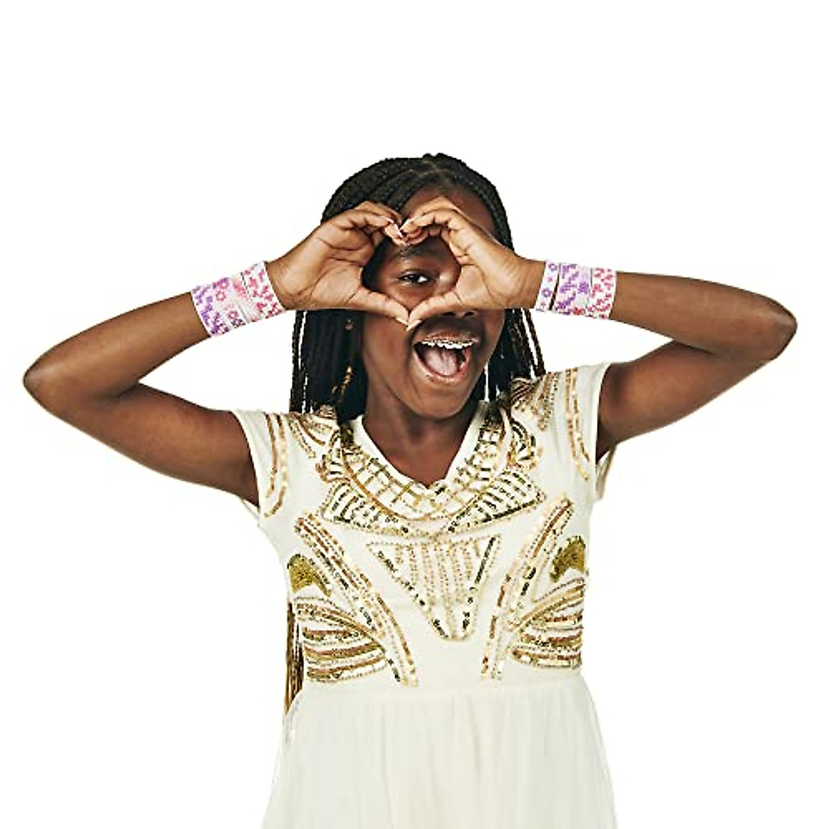 Blingle Bands DIY Gem Friendship Bracelet, 8 Band Deluxe Studio - Arts & Craft Activity for Ages 7 and Up