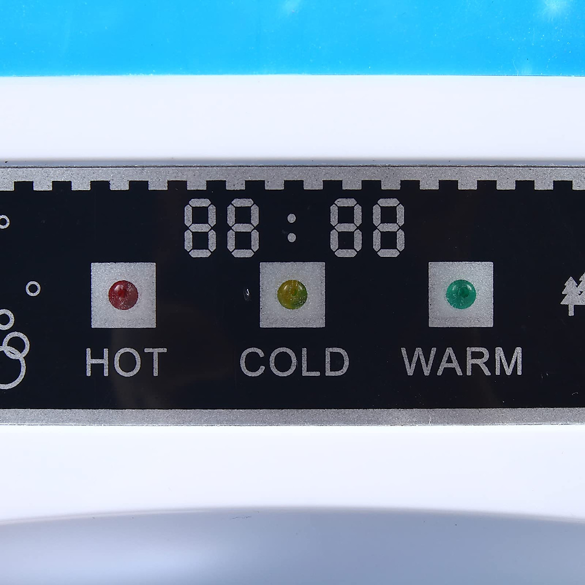 Xuthusman 5 Gallon Top Loading Water Cooler Dispenser Cold/Hot Water Dispenser Home Office Drinking Machine 110V (White)