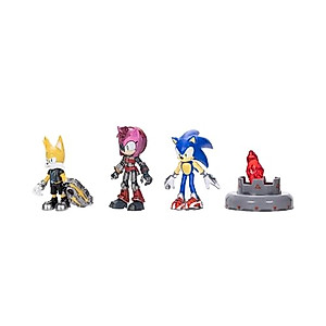 Sonic Prime 2.5" Figure Multipack with Sonic, Tails Nine & The Prism Shard with display base!