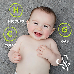 Mommy's Bliss Gripe Water Night Time, Relieves Stomach Discomfort From Gas, Colic, Fussiness, & Hiccups, Gentle & Safe, For Infants Age 1 Month+, 4 Fl Oz (Pack of 2)