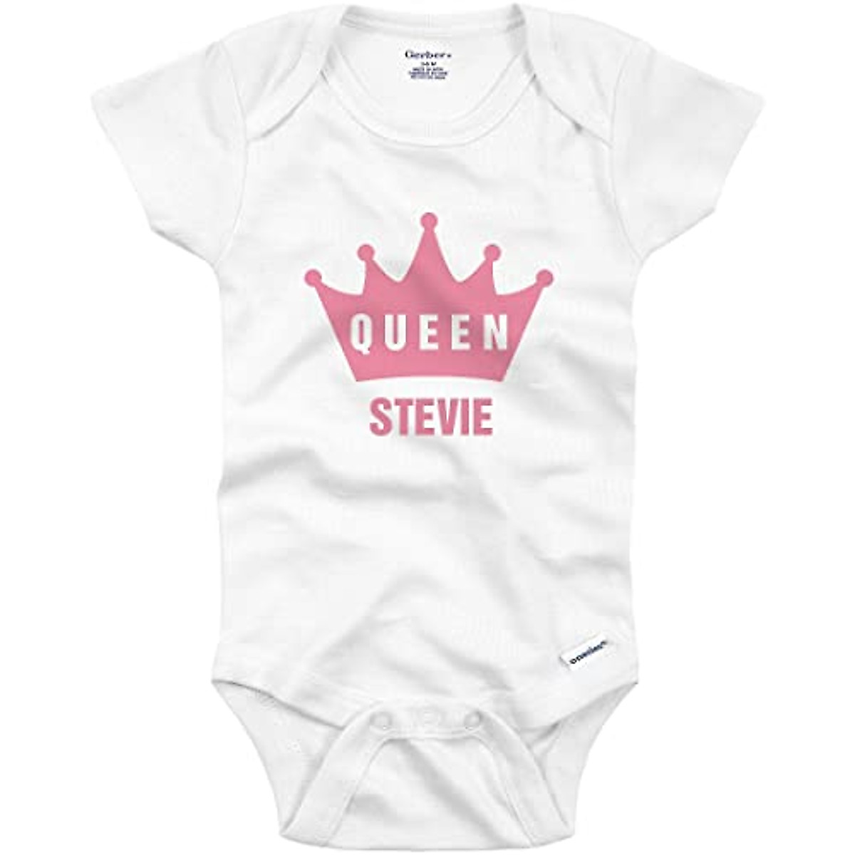 Cute Baby Queen Stevie Onesie: Baby Onesie® White
