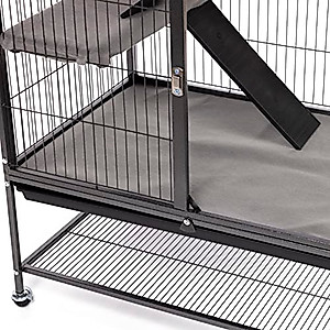 Prevue Pet Products Ferret Cage Plush Fitted Grille Cover Set