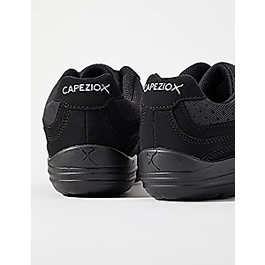 Capezio Unisex Rock It Dansneaker Dance Shoe, Dance Shoes With Cool Ventilated Arch & Modern Design For Many Styles Of Dance,Shoes Women & Men Can Wear For Studio Practice & On Stage-Black,Size 10.5