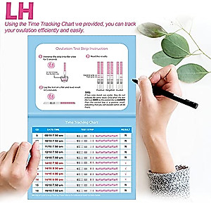 MomMed Ovulation Test Strips, Ovulation and Pregnancy Tests (LH50-HCG20), Includes 50 Ovulation Tests and 20 Pregnancy Tests with 70 Urine Cups, Accurately Track Ovulation and Detect Early Pregnancy