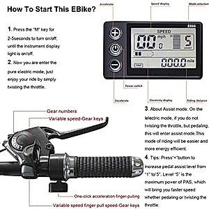 CLIENSY 26 Inch Electric Bike, 550W Folding Ebike with Removable 36V 12.5AH Lithium Battery for Adults, 21 Speed Shifter (Black)