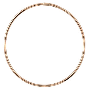 Kooljewelry 10k Yellow Gold 2 mm High Polish Bangle Bracelet