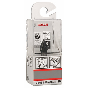 Bosch 2608628406 V-Grooving Cutter 11mmx14mmx8mm