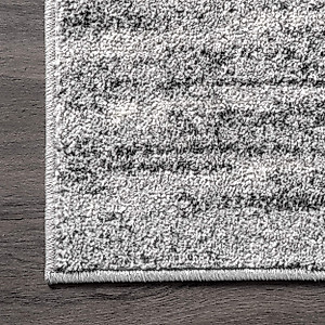 nuLOOM Sherill Abstract Transitional Area Rug, 5x8, Grey