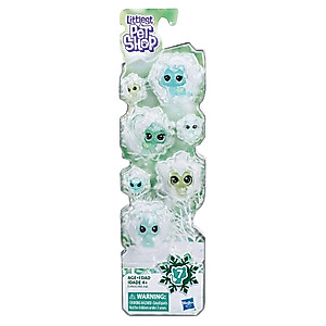 Littlest Pet Shop Frosted Wonderland Pet Friends Toy, Green Theme, Includes 7 Pets, Ages 4 & Up