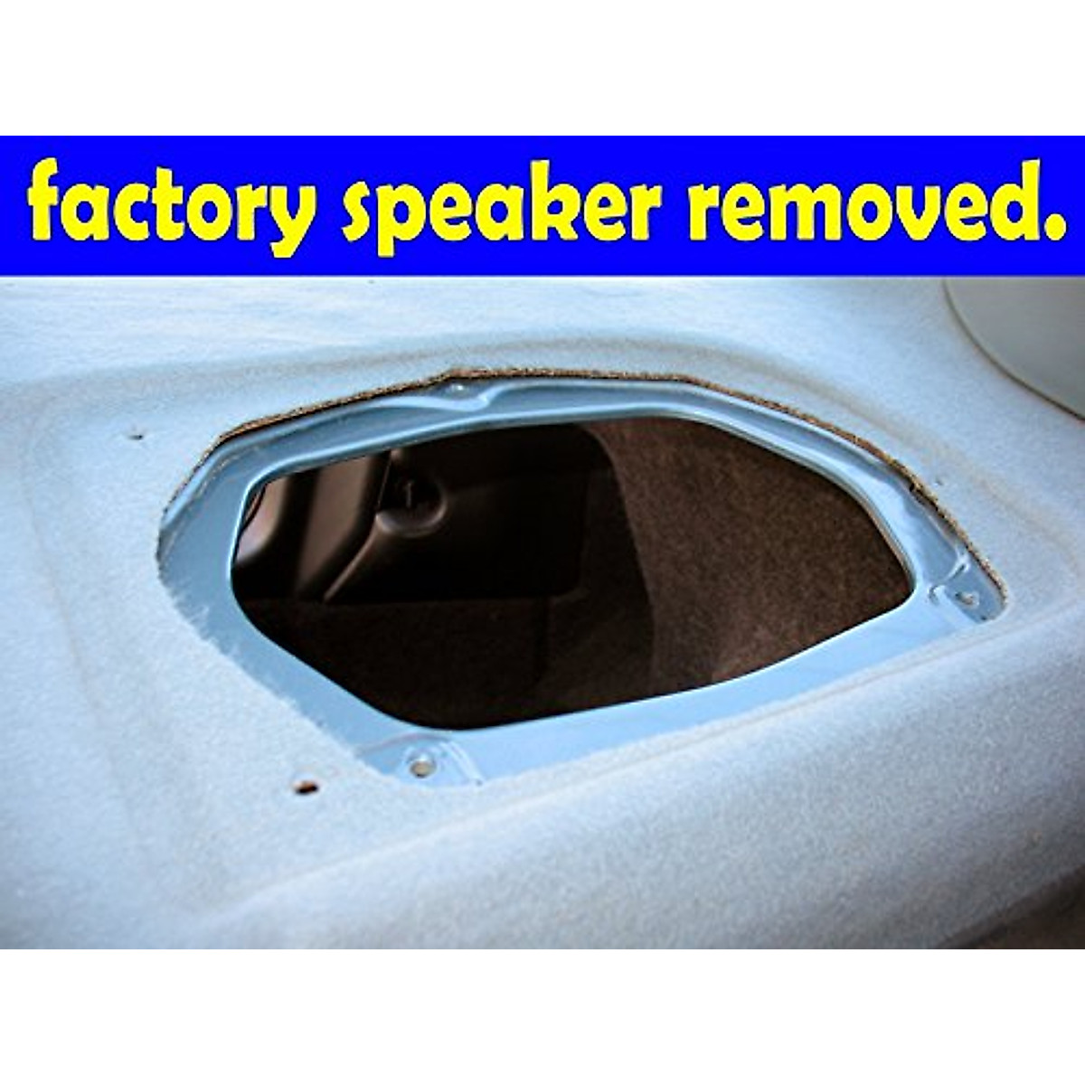 6x9" Rear Deck Speaker Adapter Spacer Rings Fits 1994-1997 Accord- SAK030_69-1 Pair