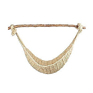 UOMNY Baby Newborn Photography Props Hammock Handmade Crochet Knitted Unisex Baby Outfit Photo Prop Baby Photography（Picture: Tree Branches not Included）