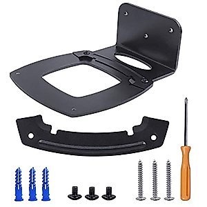 VOMENC Linksys Velop WiFi 6 Mesh Router Wall Mount Bracket Wall Mount Stand Holder,WiFi Accessories for Linksys Velop WiFi 6 MX5 with Easy Installation and Space Saving (2-Pack)