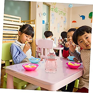 GAFOKI Space Bear Cup Sports Water Jug Water Cup Sports Water Bottle for Water Bottle with Straw Workout Water Bottle Large Water Bottle Fitness PC Diagonal Span Drinking Bottle