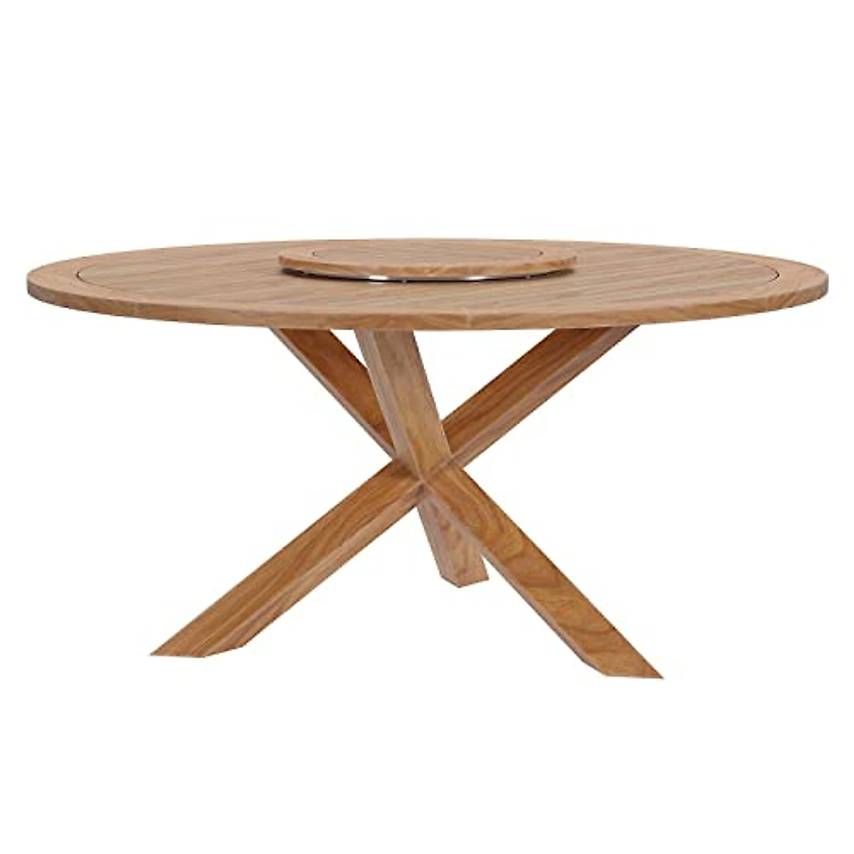 Modway Wellspring Dining Set, Light Gray Greige