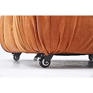 Creative Co-Op Mimosa Modular Bread Sofas, Rust