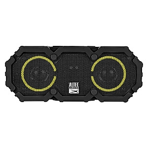 Altec Lansing LifeJacket 3 - Waterproof Bluetooth Speaker, Wireless & Portable Speaker for Travel & Outdoor Use, 30 Hour Playtime & 50 Foot Range, Black