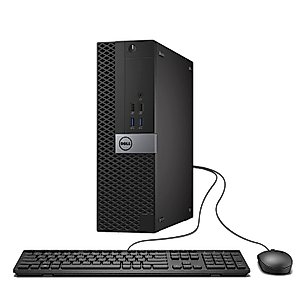 Dell OptiPlex 5050-SFF Intel Core i5-7500 3.4 GHz, 16GB RAM, 256GB M.2-NVMe, Windows 10 Pro 64bit, DVDRW (Renewed)