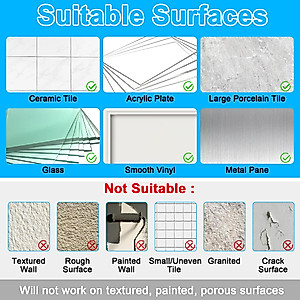 Consss Shower Grab Bars for Seniors, 250BL Shower Handles for Elderly Suction, Safety Heavy Bathtubs Grab Bars 2PCS Handicap Grab Bars Support for Bathroom/Showers/Toilet