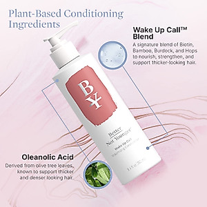 Better Not Younger Wake Up Call Volumizing Conditioner - 8.4 fl. oz. Hair Conditioner with Plant-Based Ingredients Designed for Women Over 40 - Sulfate Free Conditioner for Thin, Flat, Fine Hair