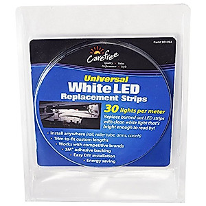 Carefree 901092 Universal White LED 30 LPM Replacement LED Light Strip for RV Awnings,1 Pack