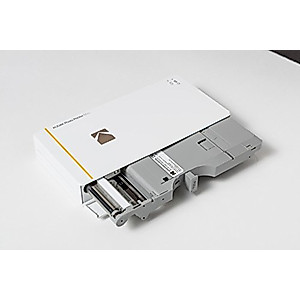 Kodak Mini Portable Mobile Instant Photo Printer - Wi-Fi & NFC Compatible - Wirelessly Prints 2.1 x 3.4" Images, Advanced DyeSub Printing Technology (White) Compatible with Android & iOS