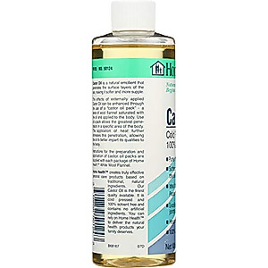 Home Health Castor Oil Cold Pressed & Cold Processed, 8 Oz