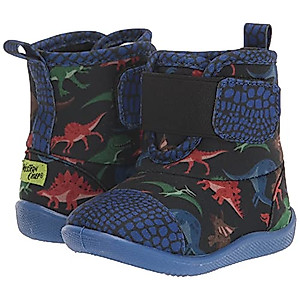 Western Chief Baby Pollywog Infant Boot Rain, Black, US 4-5 Unisex