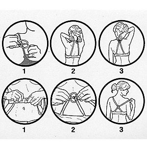 Fnoko Bra Strap Clips Anti-Slip Buckles Conceal Straps - for Back for Women 15 Pack (15 Pack)