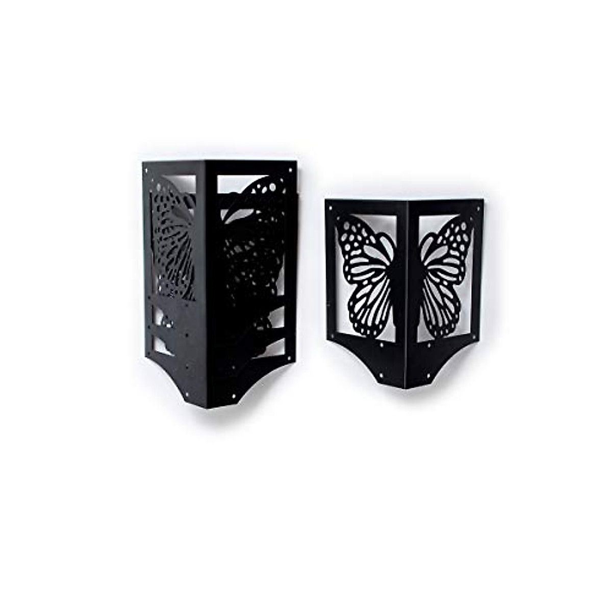 Raised Garden Bed Decorative Corner Bracket Connectors for Flower Beds, Vegetable Garden or Planter Box - Set of 4 for 8" to 12" Beds