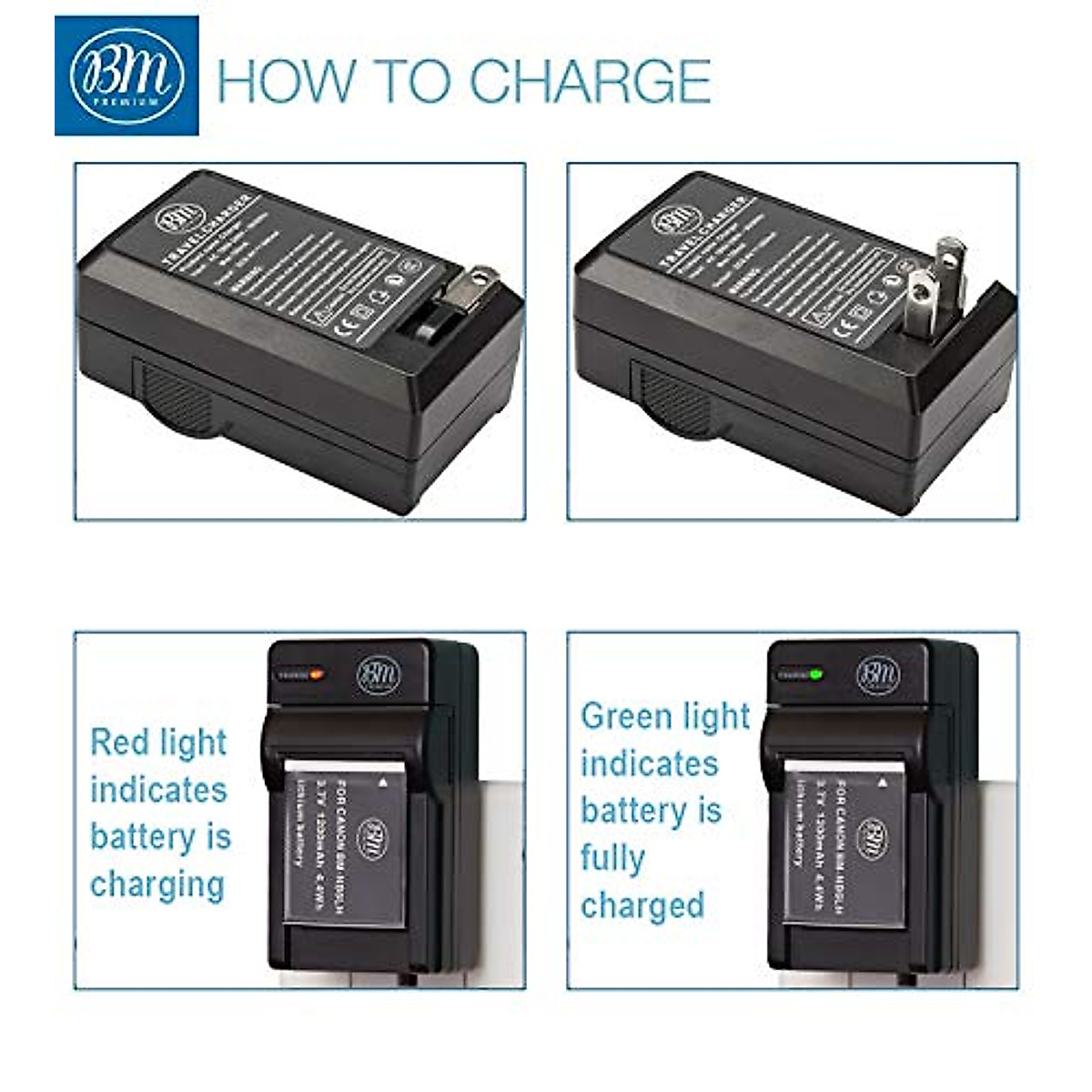 BM 2 NB-6LH Batteries and Charger for Canon PowerShot S120, SX170 is, SX260 HS, SX280 HS, SX500 is, SX510, SX520, SX530, SX540 HS, SX600 HS, SX610 HS, SX700 HS, SX710, ELPH 500, D10, D20, D30 Cameras