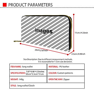 JEOCODY Sunflowers Skull Print Tote Bag for Women Travel Shopping Zippered Handbag Large Shoulder Bag Wallet Long PU Leather Phone Clutch Card Holder Purse