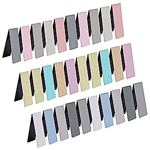 30 PCS Aesthetic Magnetic Bookmarks, Cute Magnet Book Markers, Page Clips Bookmark for Women, Laminated Book Mark for Reading Lovers Girls Kids Students Teachers School Stationery Gifts
